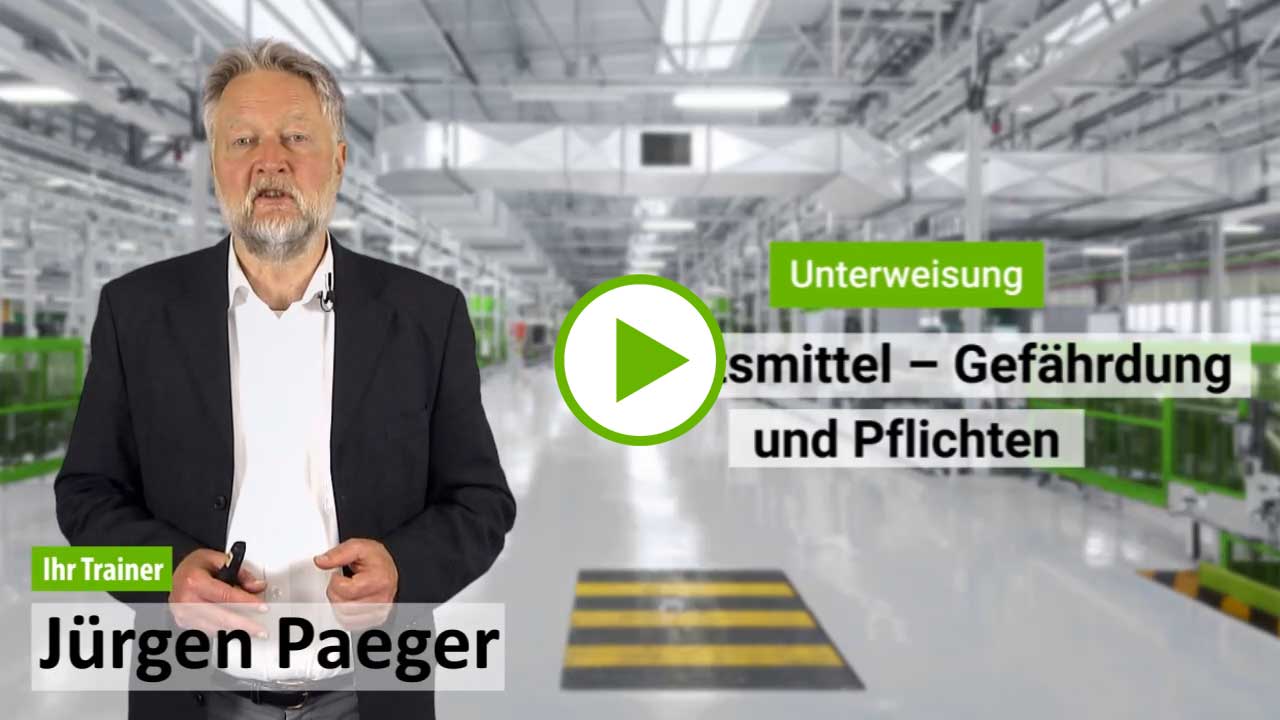 Unterweisung Arbeitsmittel online - Umgang mit Arbeitsmitteln